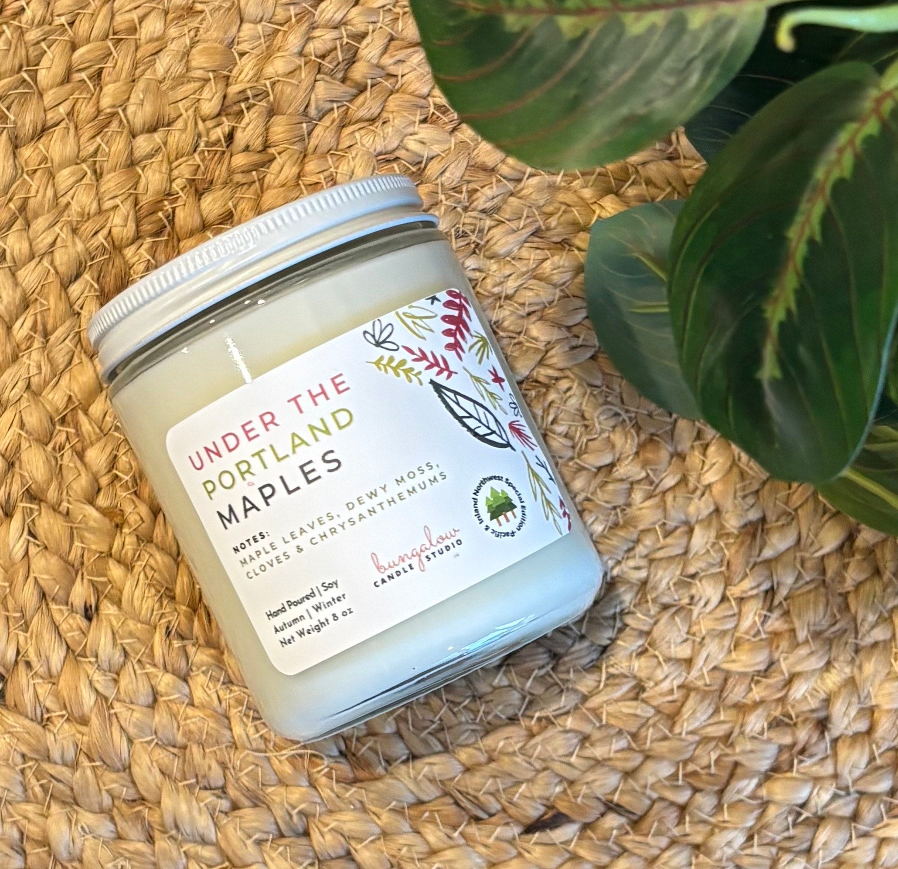 Soy Candles | 8 oz Jar | Fall & Winter | Portland Special Edition ...
