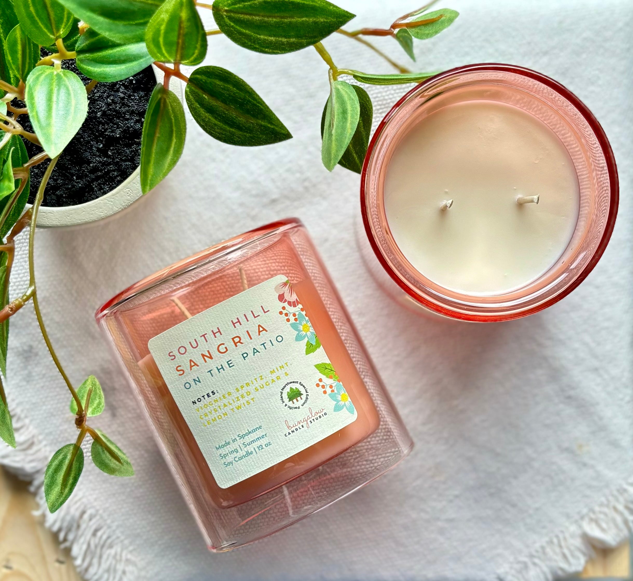 Soy Candles | Colored 12 oz Glass Jar | Spring & Summer Collection ...